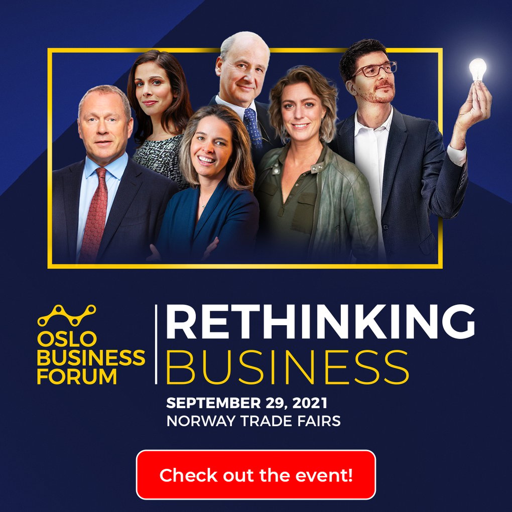 Oslo Business Forum 2021 is sold out!