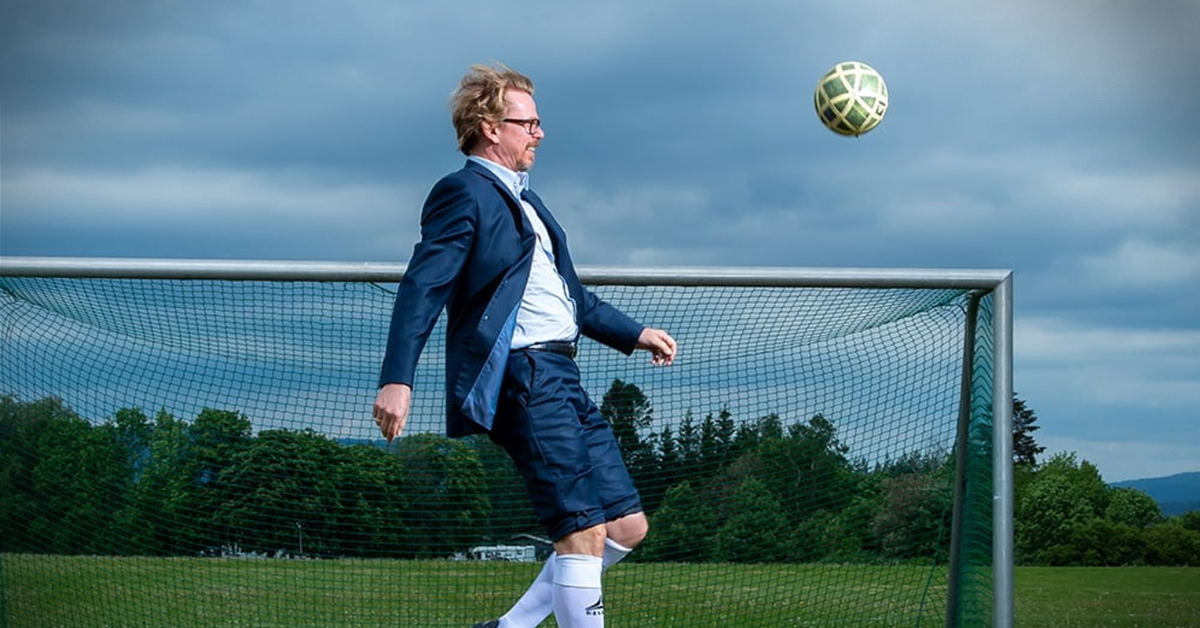 From professional footballer to accountant and CEO